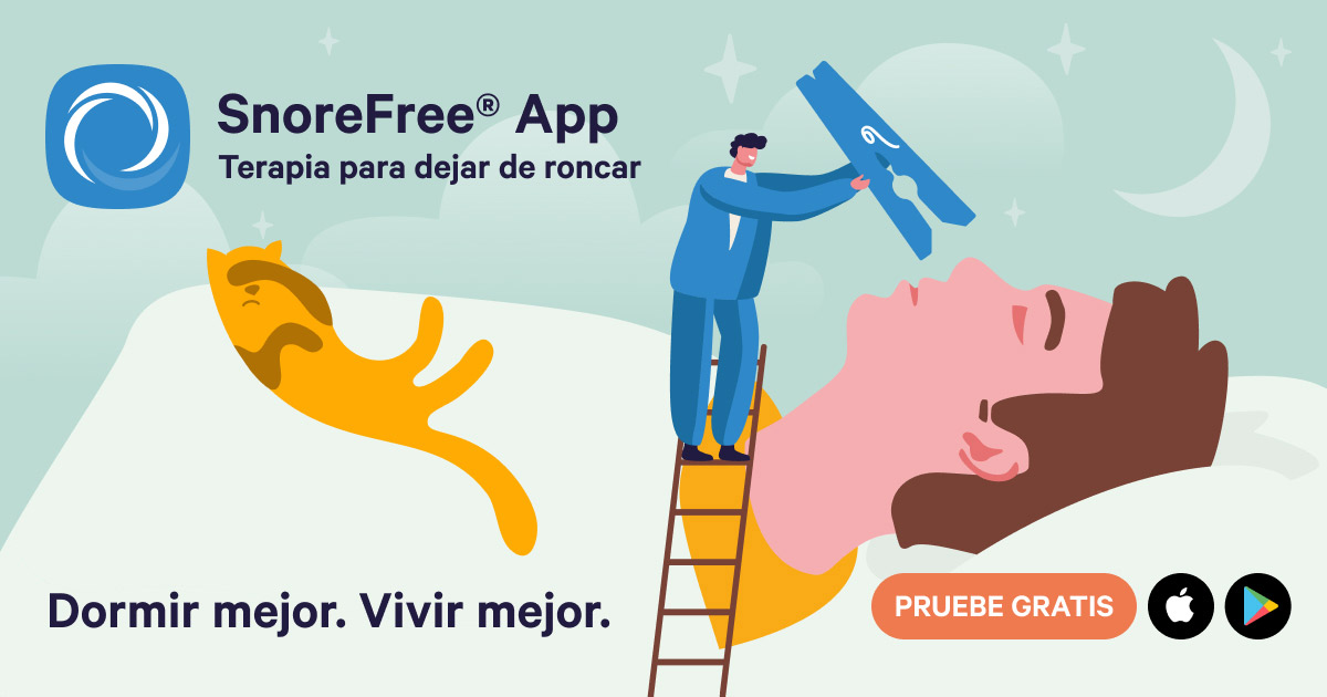 SnoreFree App - Ejercicios guiados contra el ronquido